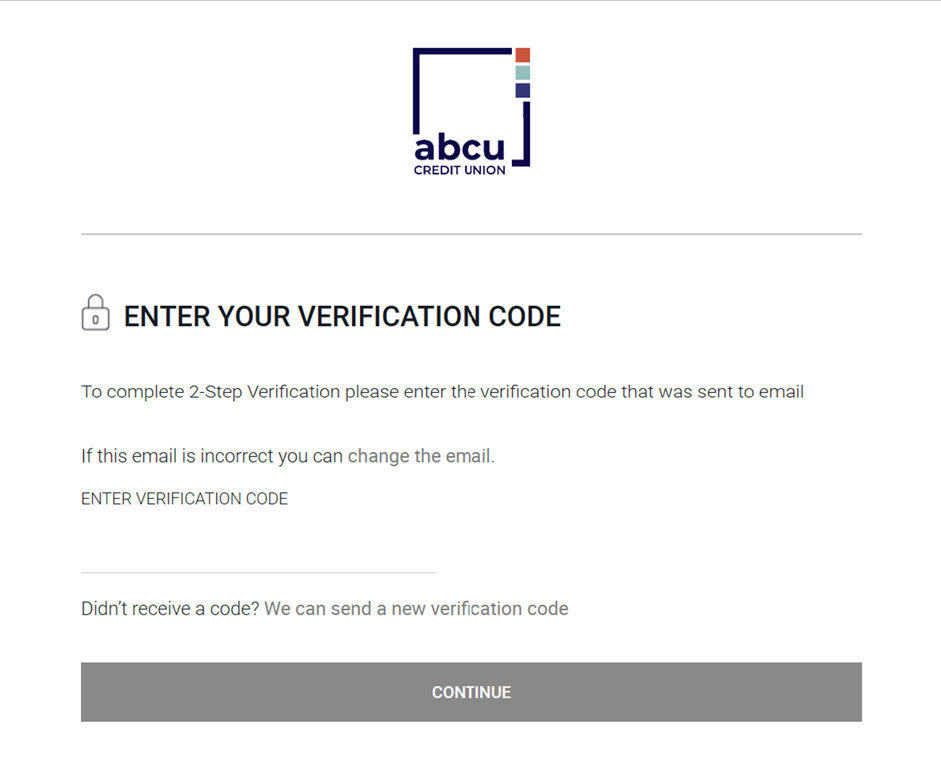 Introducing 2-Step Verification | ABCU Credit Union